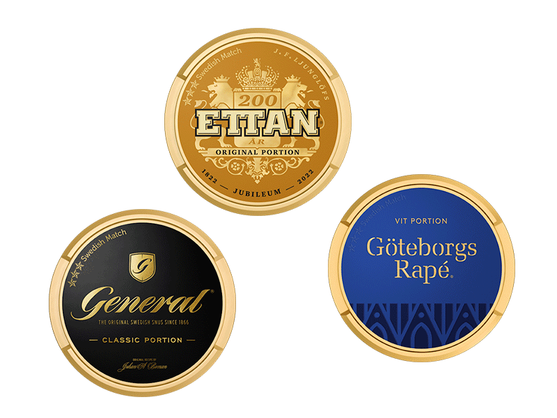 Svenskt Snus & Tobak Online – Fri Frakt | Swedish Match