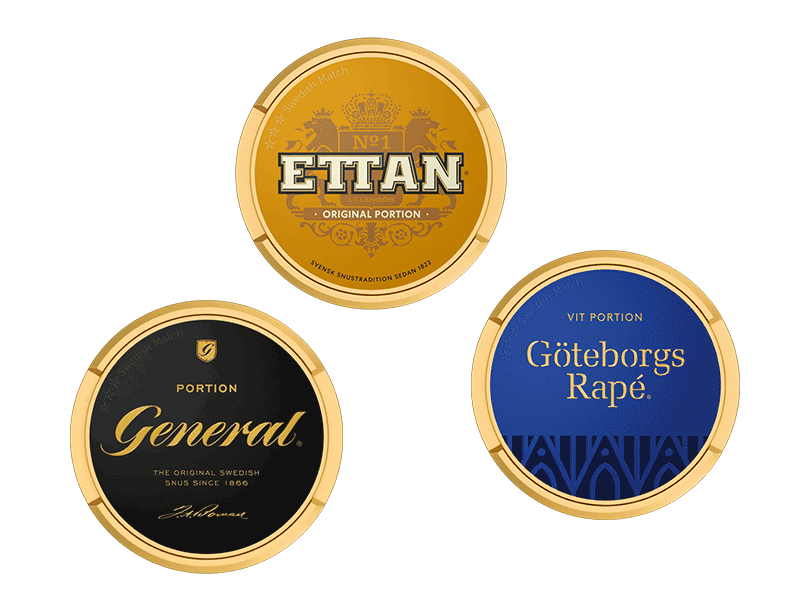 Svenskt Snus & Tobak Online – Fri Frakt | Swedish Match